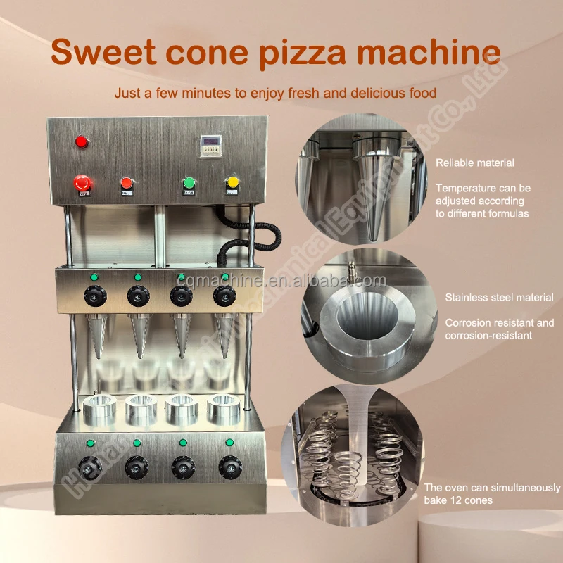 Conical Pizza Making Machine - Efficient & Automatic