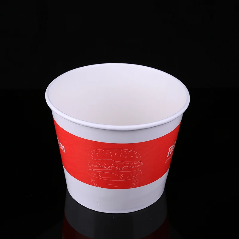 150 Oz Disposable Kfc Paper Bucket Packaging Fried Chicken Buckets With ...