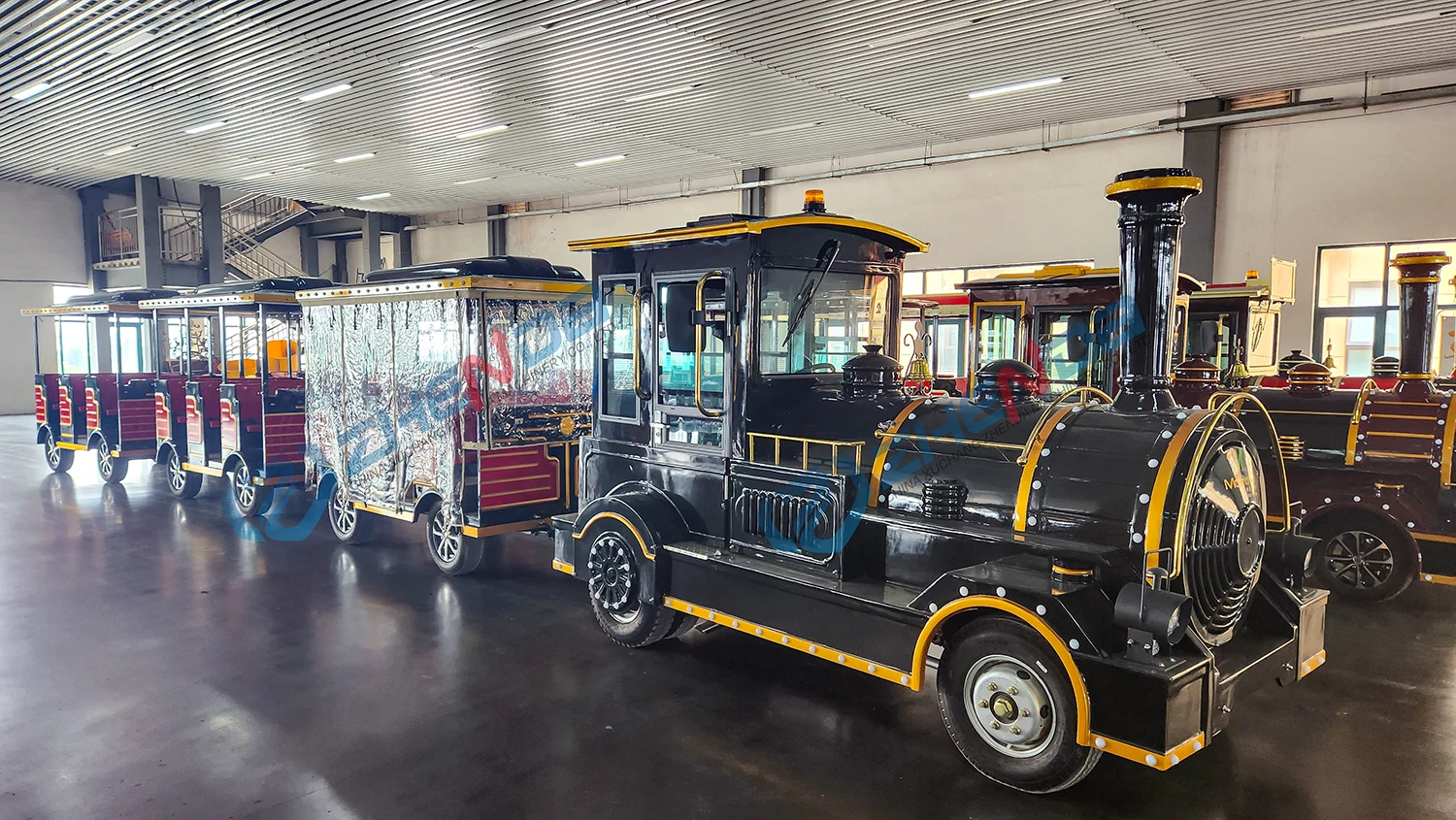 ZD Train - Electric Trackless Amusement Park Train for Sale