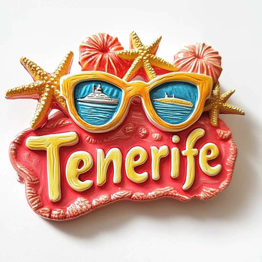 Alibaba.com: Custom resin fridge magnets, modern Tenerife souvenir ...