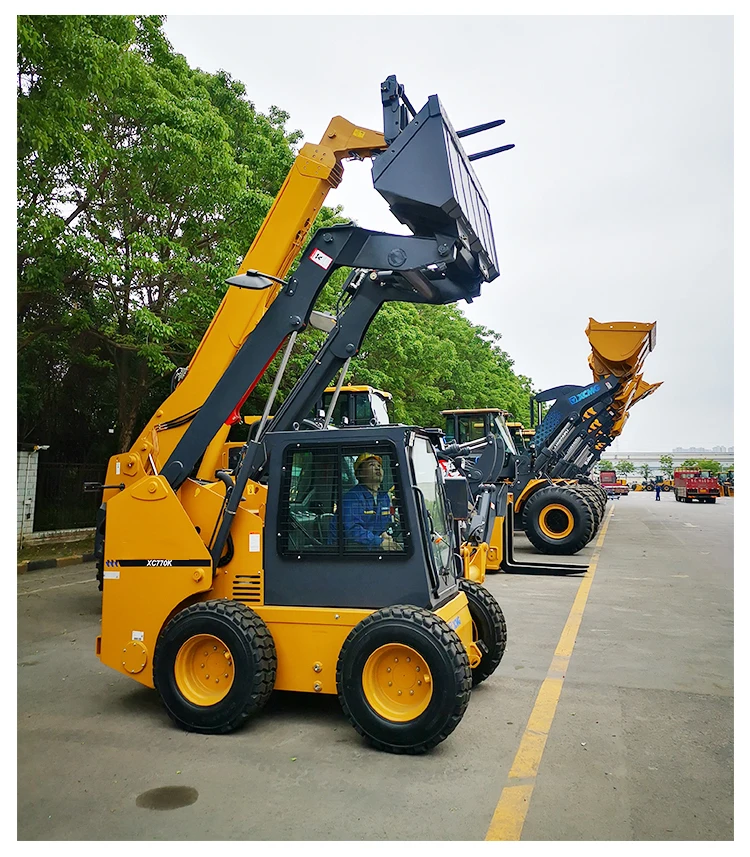 Xc6 7ton 17m All Terrain Telehandler 4x4 Four Wheel Steering Telescopic ...