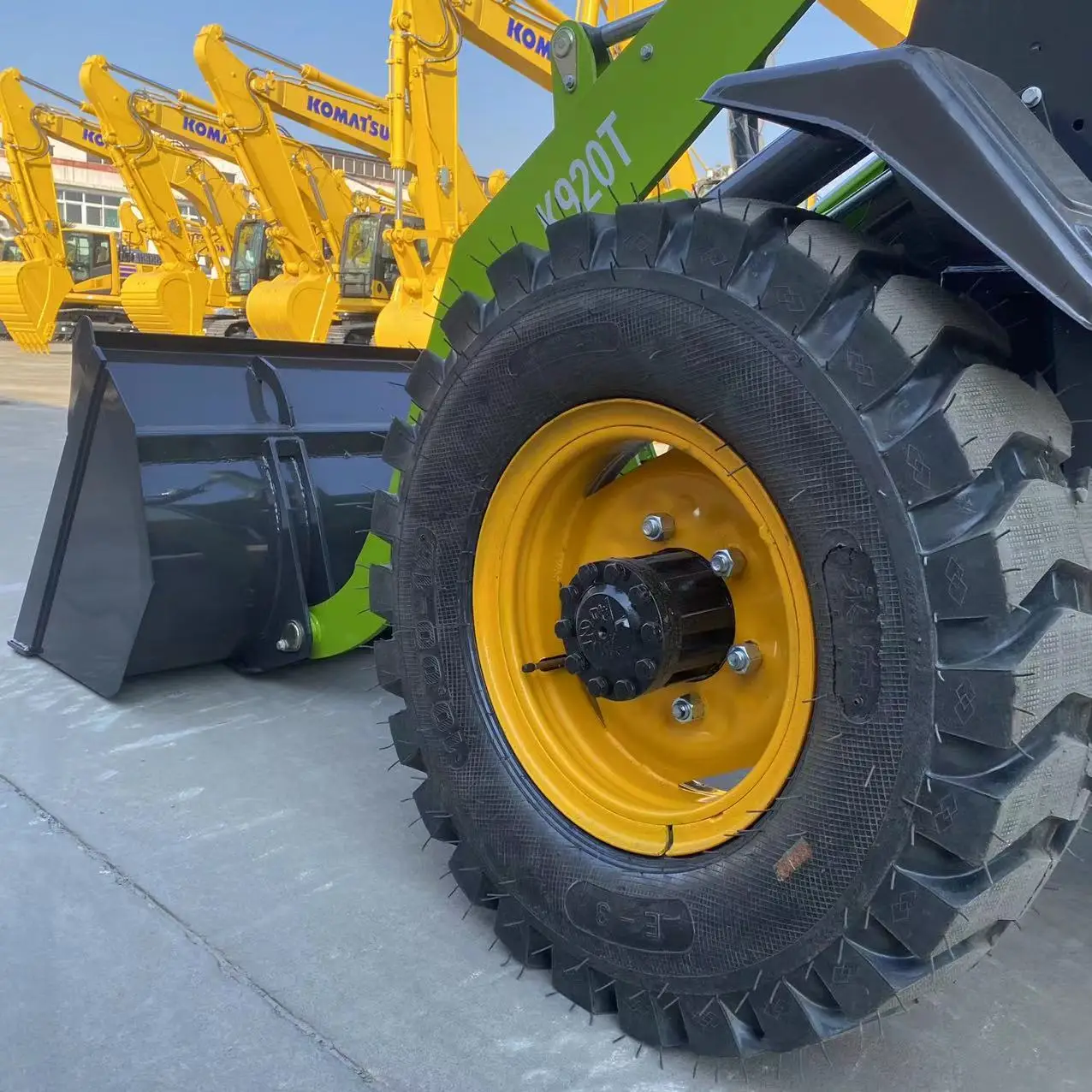 2200KG 920 Wheel Loader K920T for Construction & Farm Work