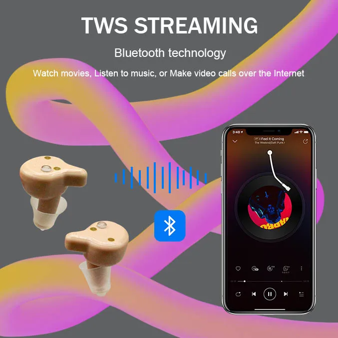 Retone Mini Earbuds Streaming Functiondigital Device Audifonos Digital ...