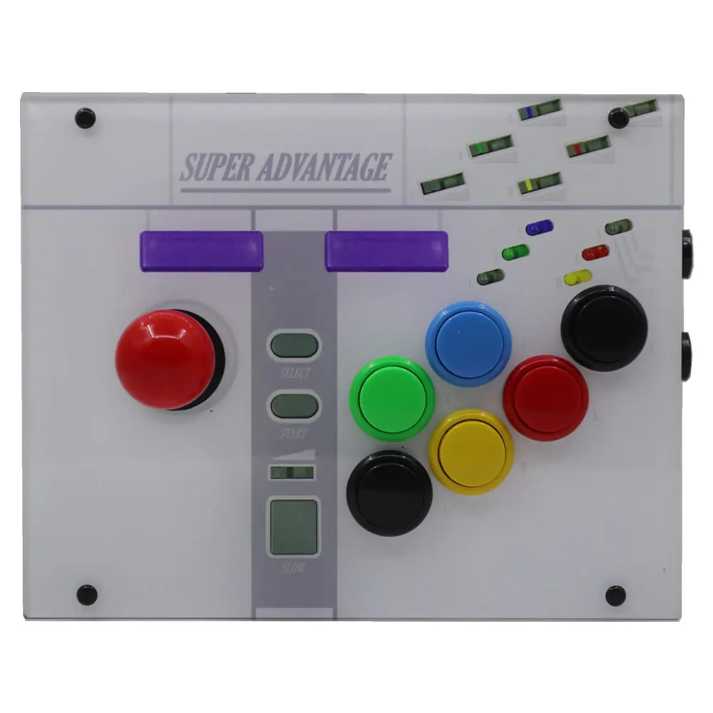 Game Controller Snes Advantage Controller Classic 7-Pin Wired Game ...
