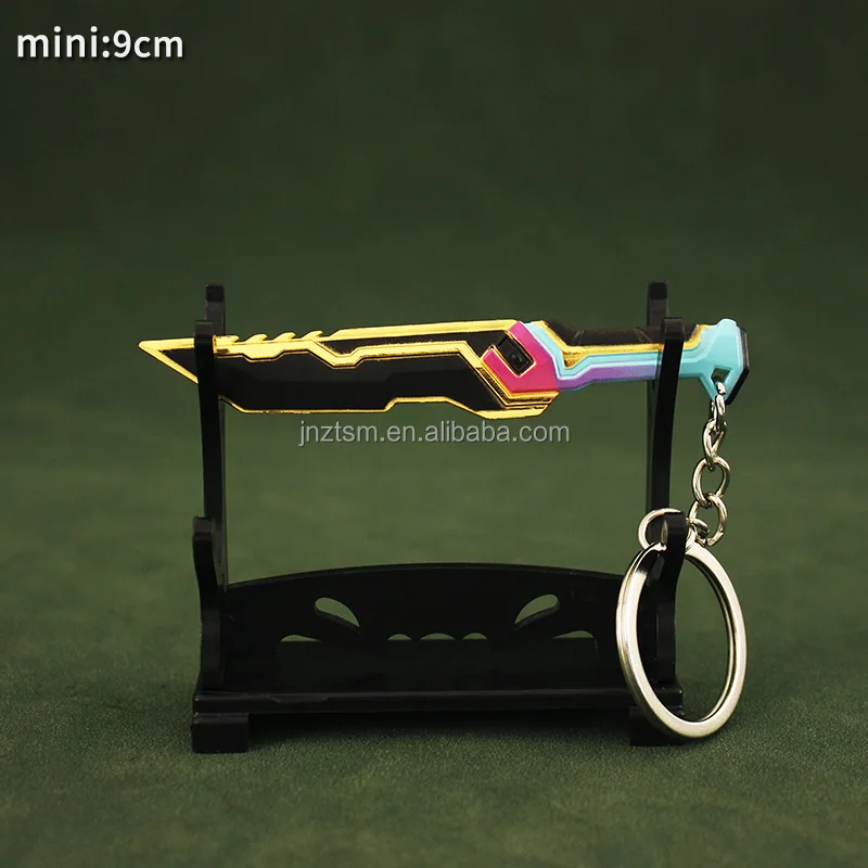 VALORANT Mini Katana Toy Sword - Zinc Alloy Keychain