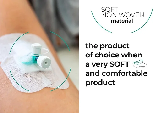 I.V. Fixing Dressing Indwelling Needle Fixation Dressing Non Woven ...