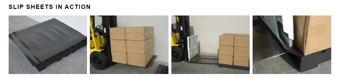 HDPE Plastic Slip Sheets for Pallets - Durable & Eco-friendly