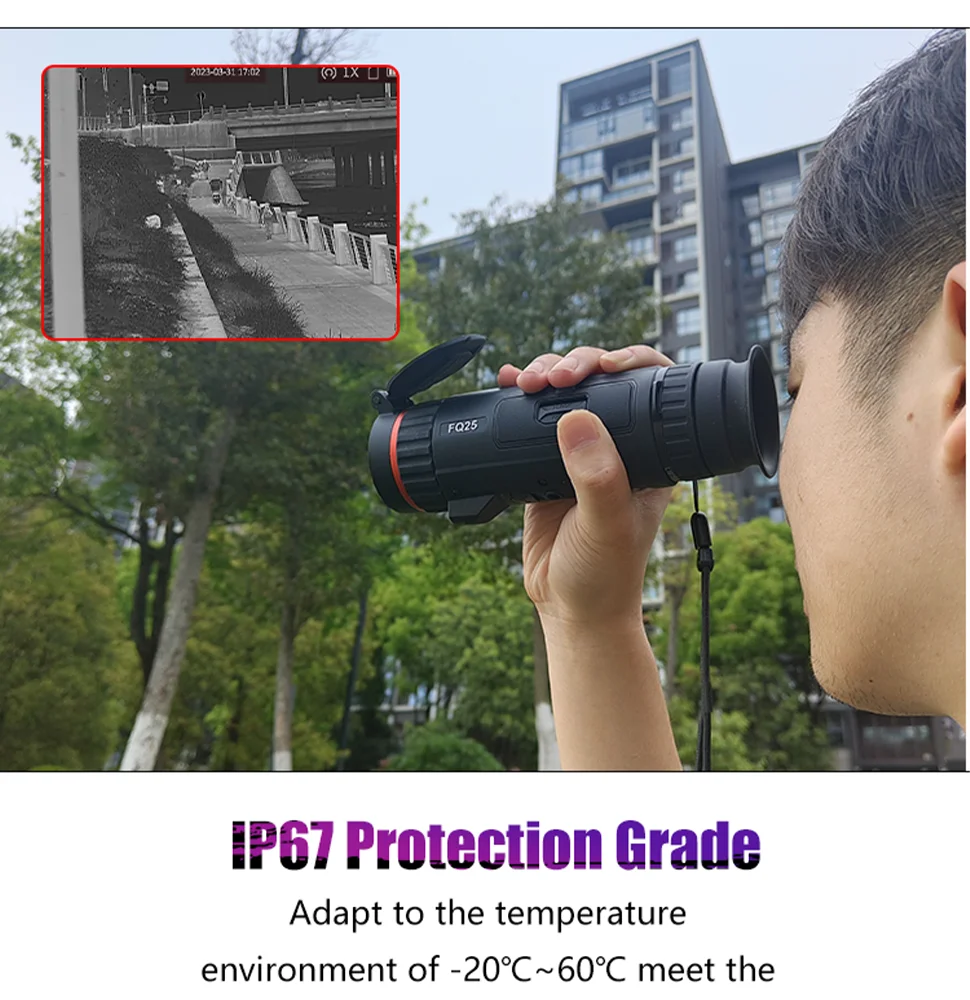 Hikmicro Fh Fq Thermal Imaging Monoculaire Night Vision Infrared ...