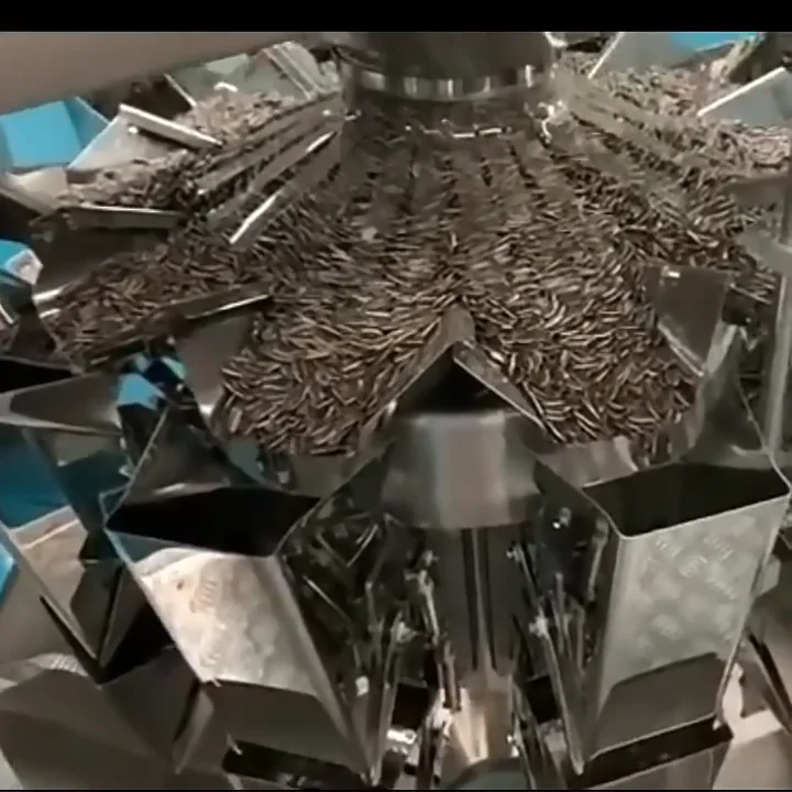 Full Automatic Multihead Weigher Weighing Sealing Bag Filling Pistachio ...