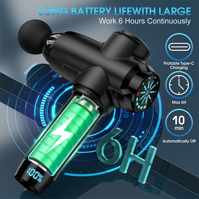 High Quality Fascial Muscle Leg Multifunctional Massager High Speed ...