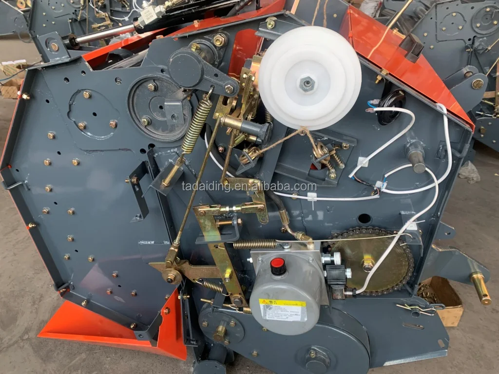 Standard Supply Round Hay Straw Baler/tractor Mounted Use Mini Round ...