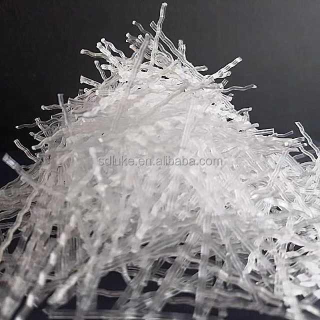 500mpa Polypropylene Macro Synthetic Fiber For Reinforcing Concrete Pp ...