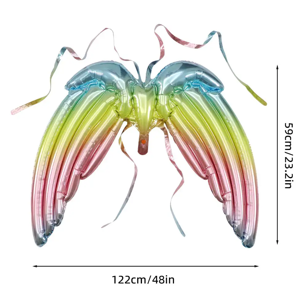 New Design Party Cartoon Birthday Mylar Globo Butterfly Wing Foil ...