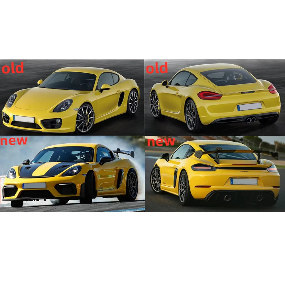 Porsche Cayman 981 Body Kit Upgrade - Front & Rear Bumpers