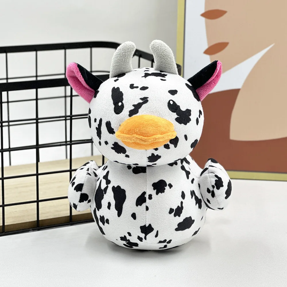 Custom Plush Toy Stuffed Duck Cow Plush For Children's Gifts Home ...