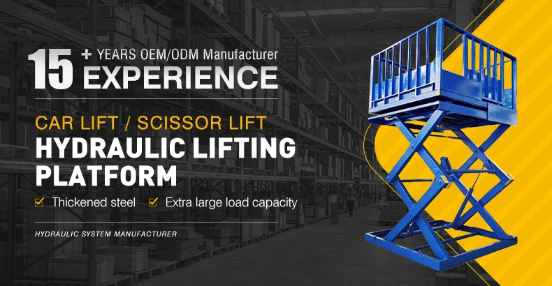 3.5t In-ground Double Scissor Lift With Extend Platform Model Sp-k3500 ...