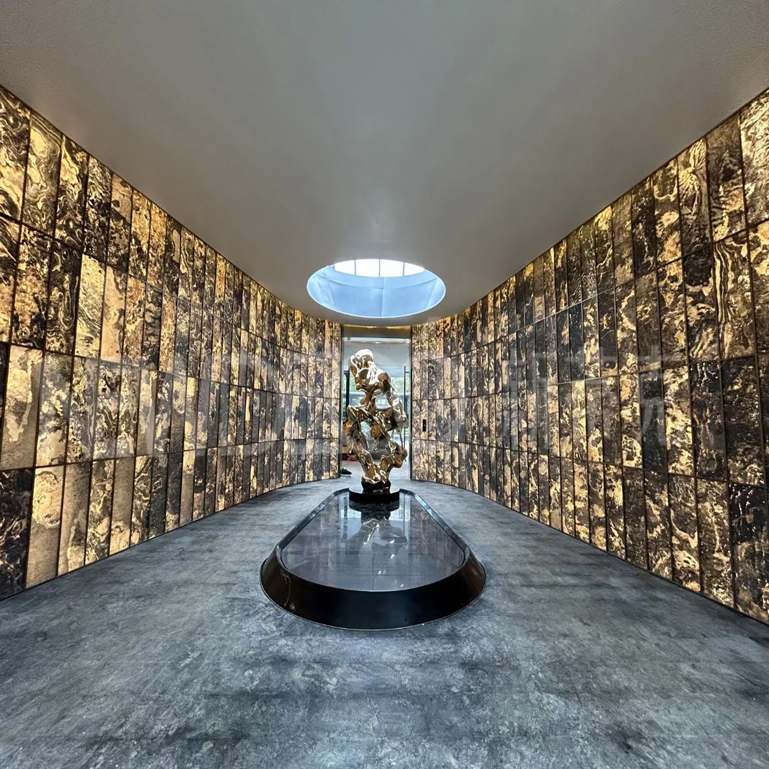 Stone Stack Cladding Backlighting Countertops Golden Supplier Stone ...