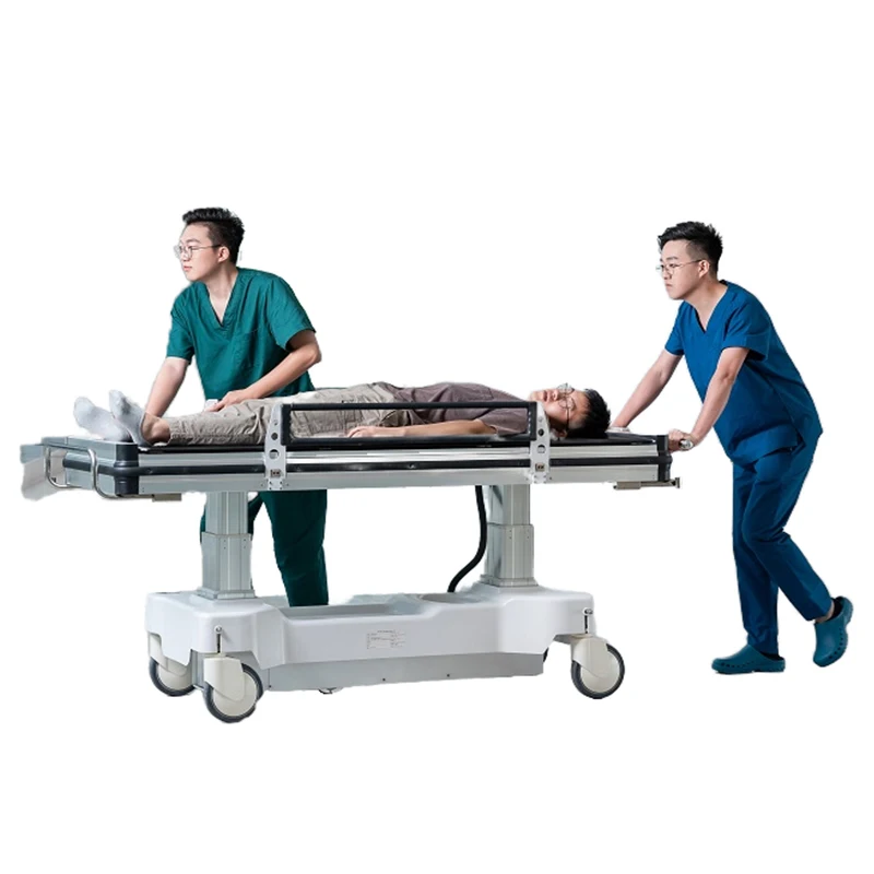Multi-functional Medical Patient Emergency Transport Bed Hospital Bed ...