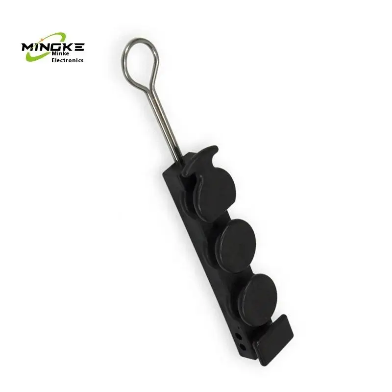 New Type S FTTH Fiber Optic Clamp Cable Fixture Overhead Fastening ...