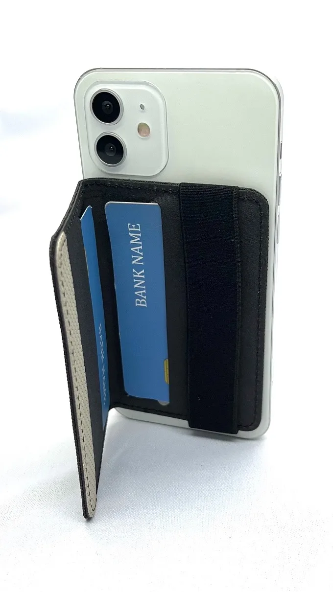 Colorful Oxford Fabric Cellphone Stick On Credit Card Holder Wallet ...