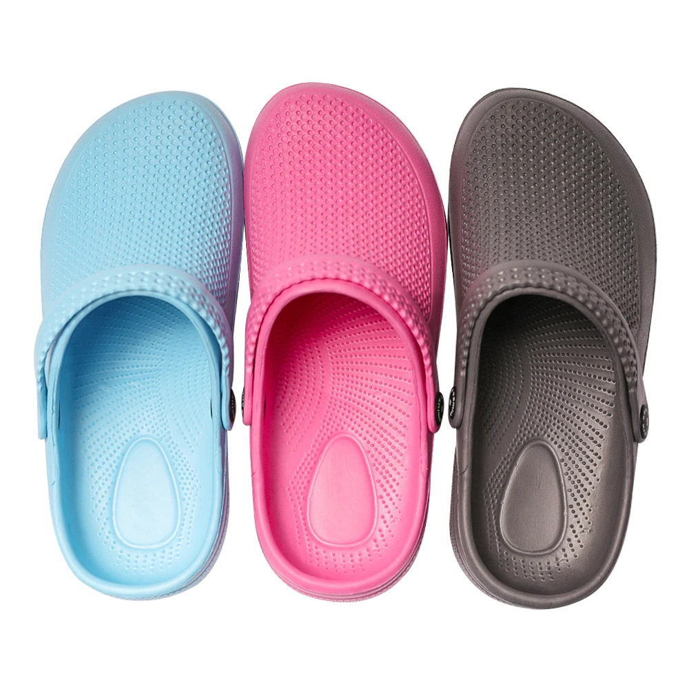 HEVA Anti-Slip PVC Summer Clogs & Mules Unisex Custom Logo Garden Clogs ...