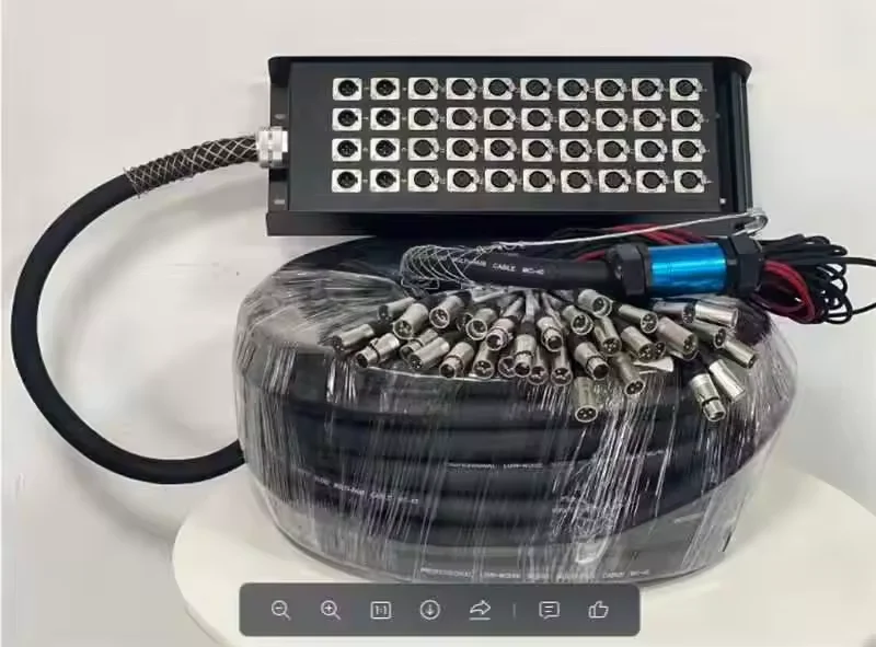 32 Channels Roll Stage Box Cable Dmx Audio De Y Power Snake XLR Cable ...
