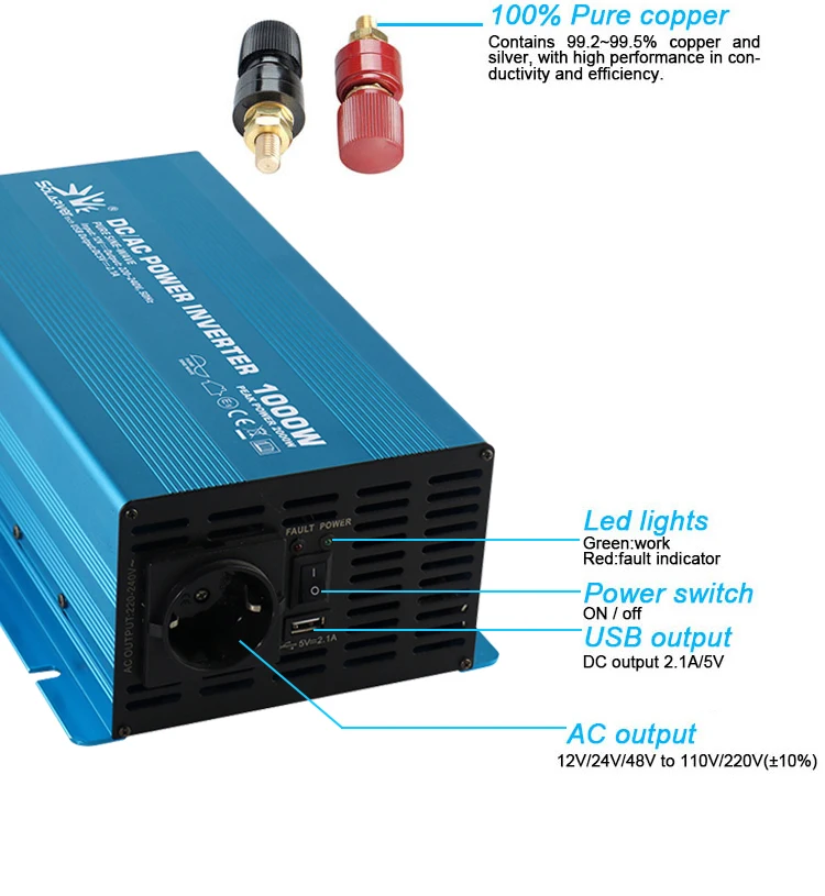 300W to 4000W Power Inverters - Reliable DC to AC Conversion