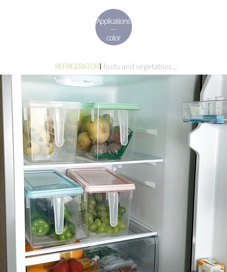 Refrigerator Airtight Coin Seed Fruit Storage Box Food Container - Buy ...