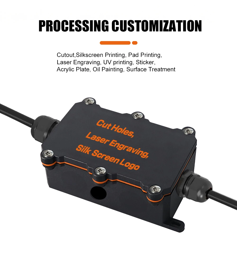 Alibaba.com: Custom OEM IP68 Waterproof Plastic Junction Box, ABS PC ...