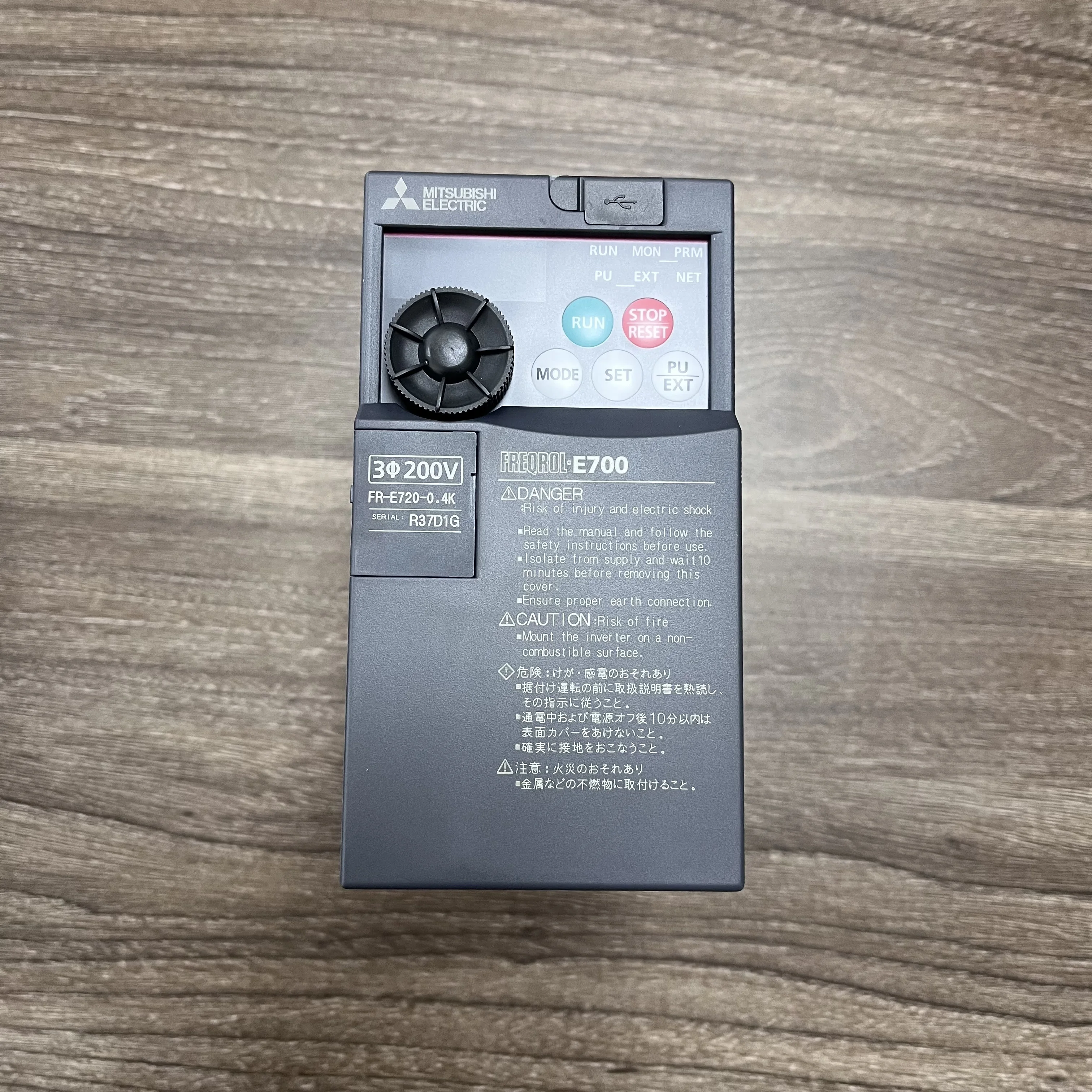 Cnc Japan Original Plc Inverter Fr-e720-0.4k For Mit - Buy Fr-e720-0.4k ...