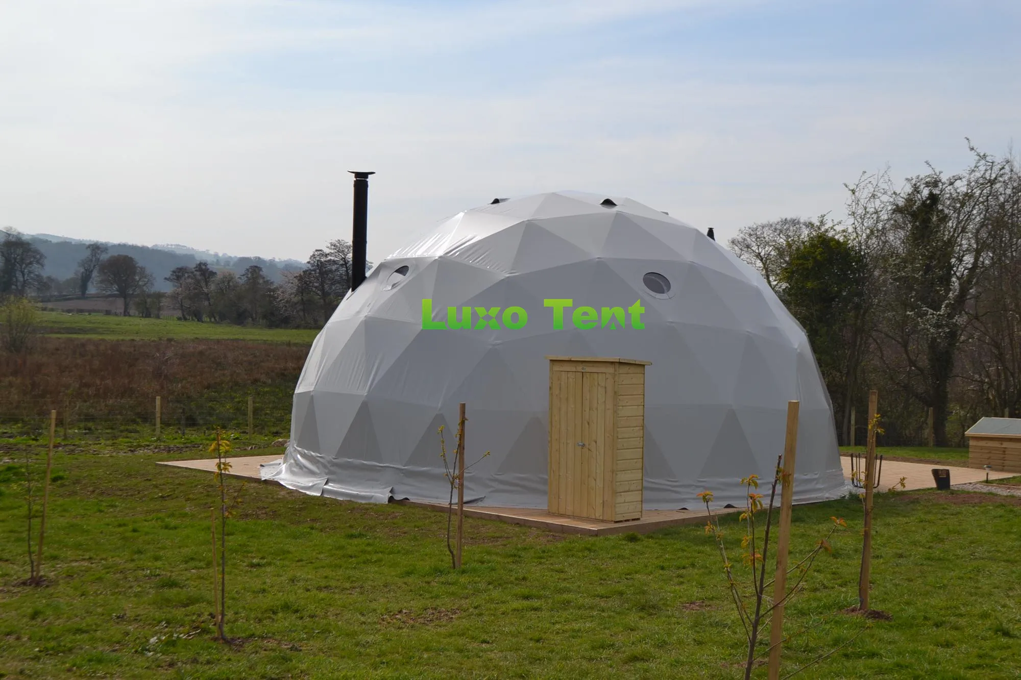 Geodesic Dome Kit - Perfect for Family Glamping Adventures