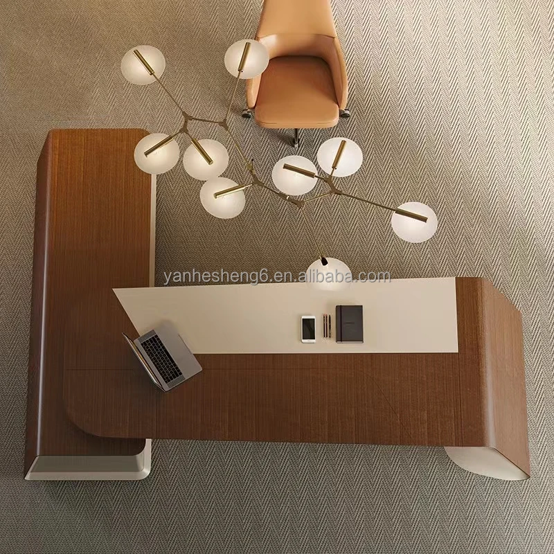 Luxury Executive Office Table Medium Executive Office Table White Color ...