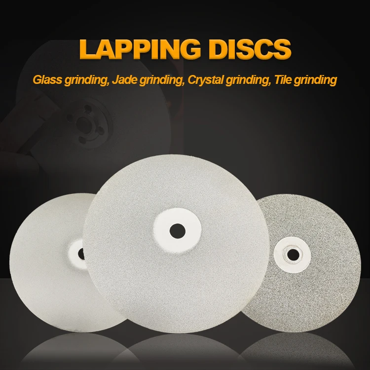 Lapidary Electroplated Diamond Grinding Discs for Gemstones