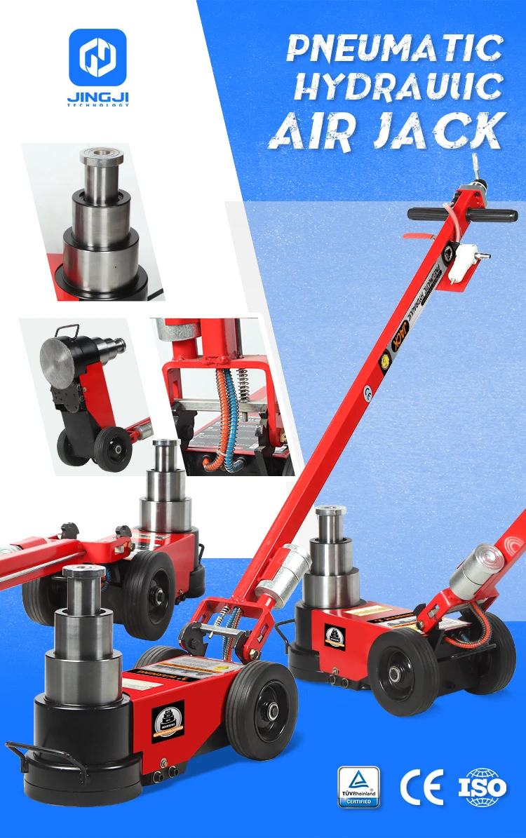 50/100 Ton Pneumatic Hydraulic Truck Jack Air Lifting Jack - Buy Air ...
