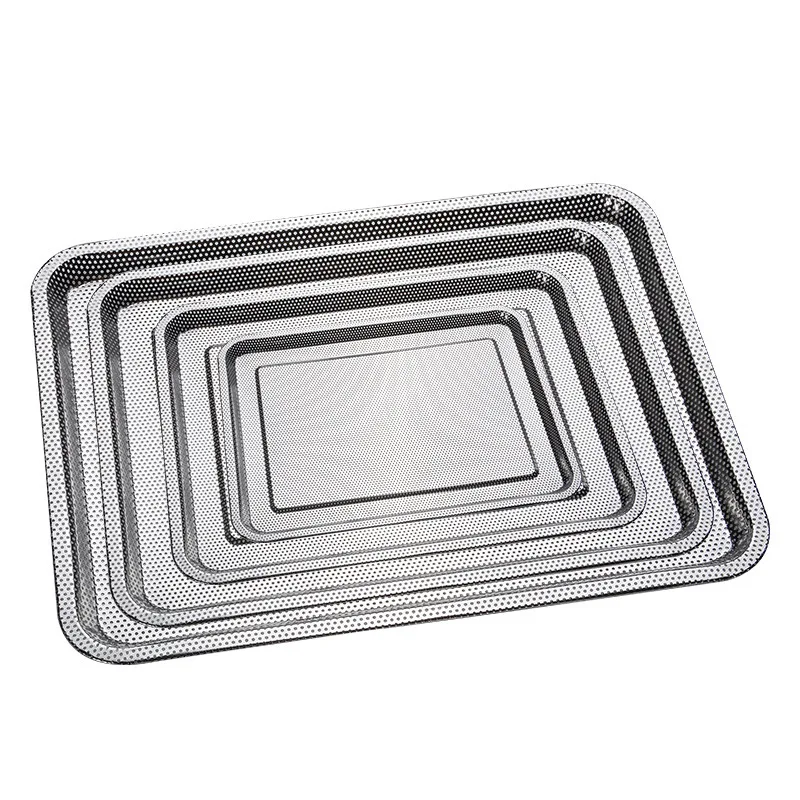 Korean Stainless Steel Perforated Tray Large Perforated Drying Pan ...