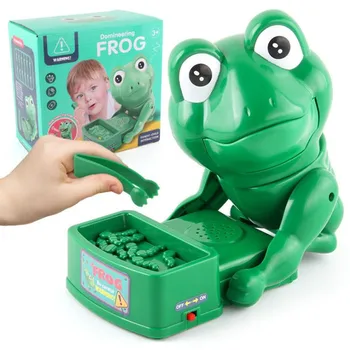 New Tiktok Kids Table Games Prank Exciting Trick-playing Electronic Frog Decompression Toys ...