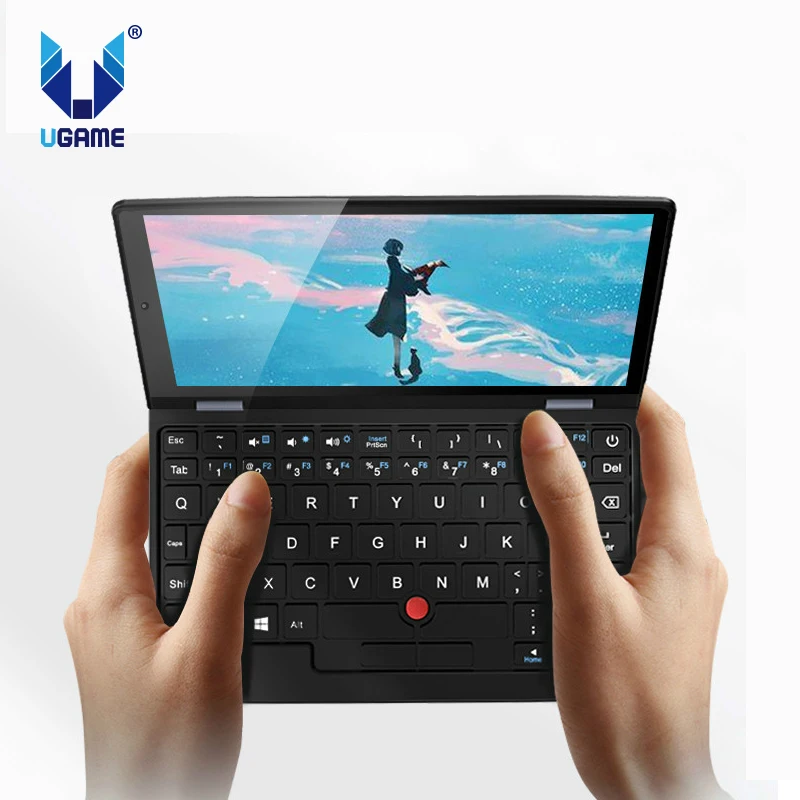 UGAME Pocket Mini Laptop - 7 Inch Touch Screen Celeron J3455
