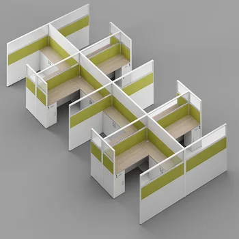 Modern Design Writing Computer Table Demountable Call Center Cubicles ...