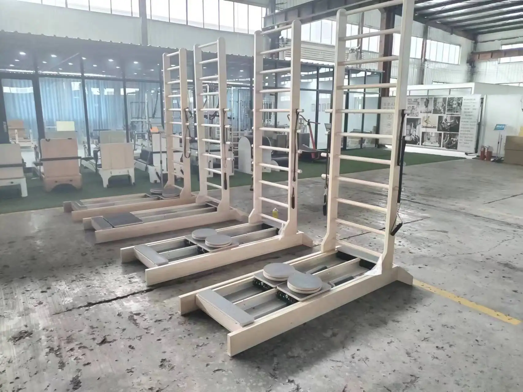 Pulley Pilates Reformers Stem Gyro Pulley Tower Stretch Body Pulley ...