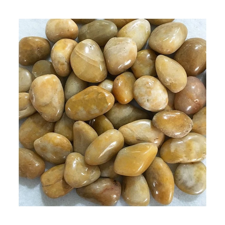 Polished Honed Natural Pebble & Cobble Stone Mosaic Medallion Design ...