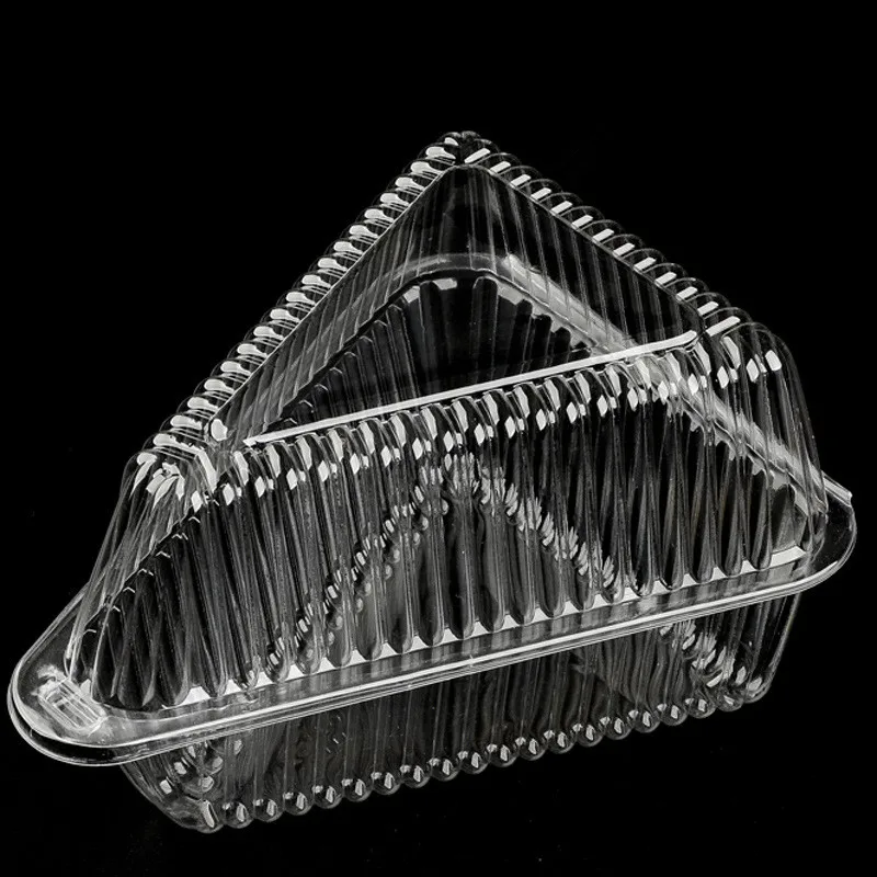 Triangle Clear Plastic Clamshell Take Out Tray Containers for ...