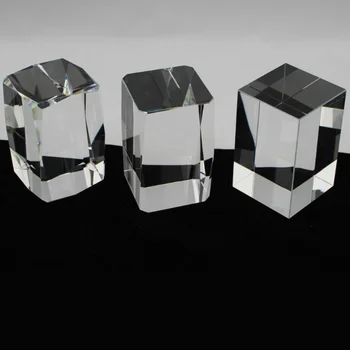 Mh-tf0209 Blank Cube Paperweight Crystal Glass Block Cube - Buy Crystal ...