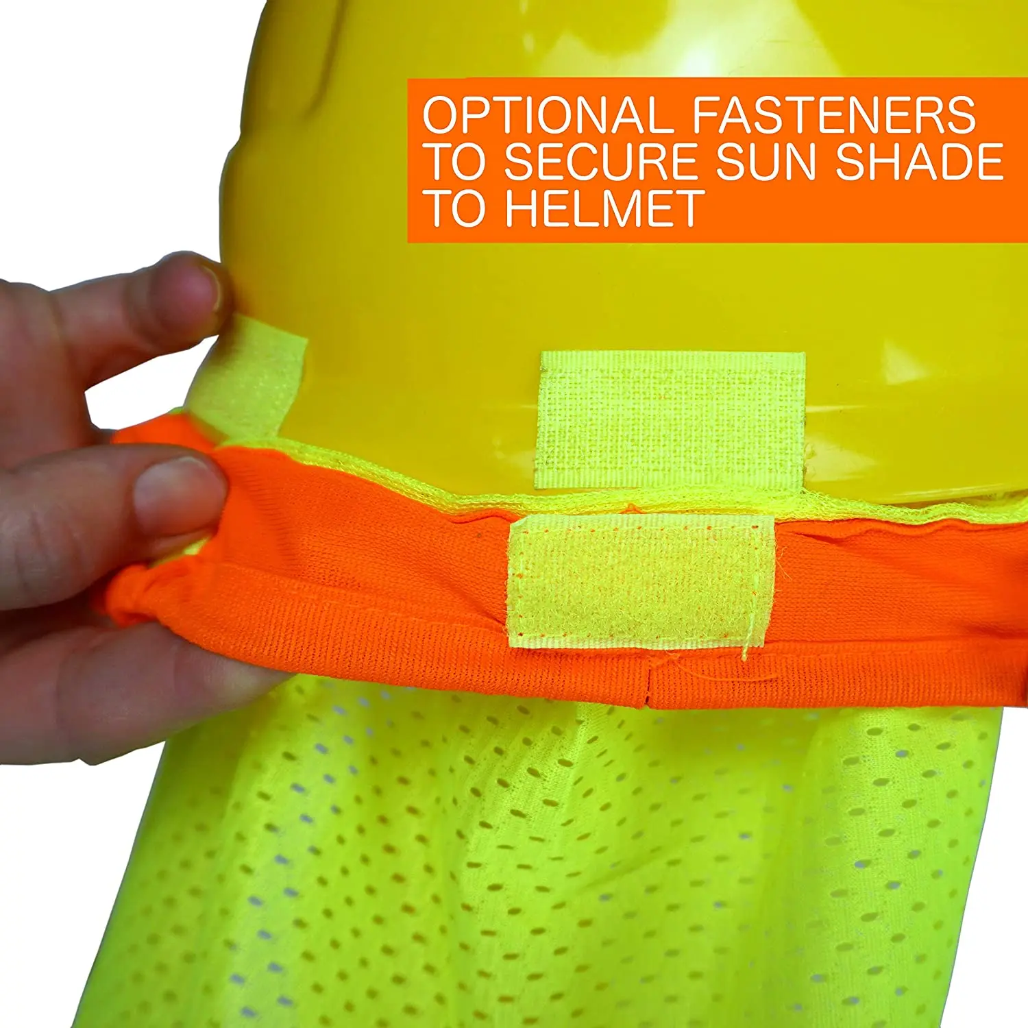 WEJUMP Hard Hat Sun Shield - High Visibility & UV Protection
