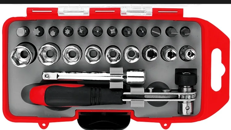 23pc Rachet Bit Multitool Box Screwdriver Set Juego De Destornillador ...