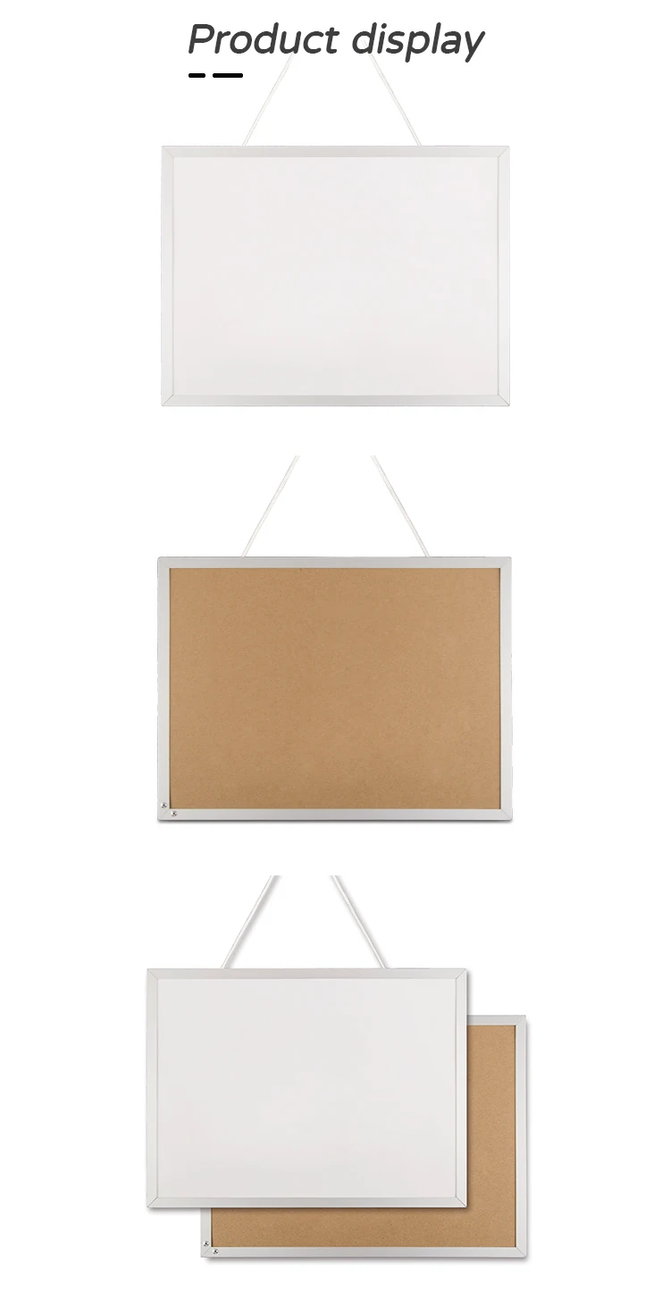 11x14 Inch Magnetic Bulletin Board Door Hanging Memo Notice Rope ...