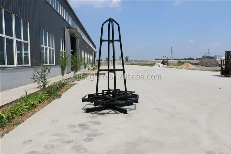 High- Powered Engine Decoiler Reel Wire Holder With Brake Pay Off Used ...