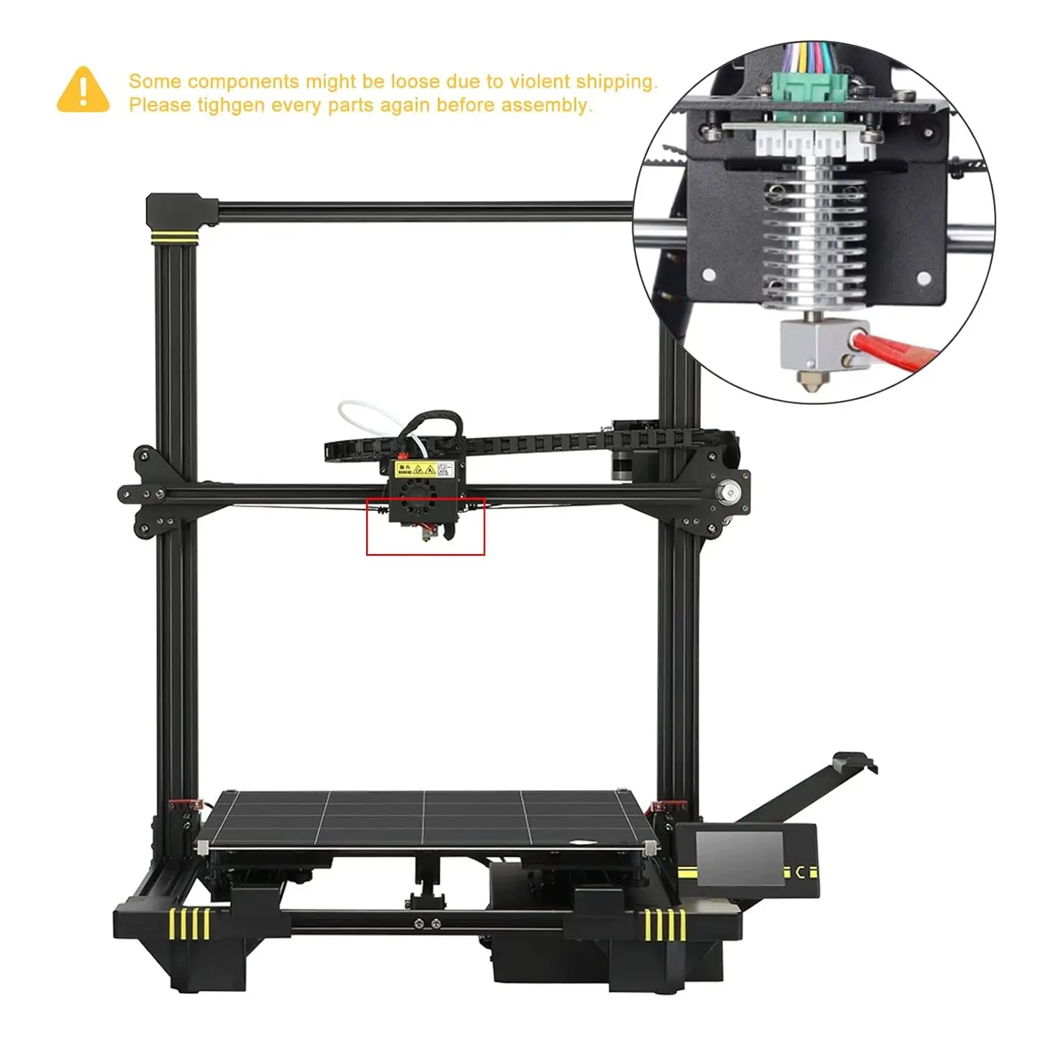 YouQi Chiron Hotend V5 J-Head 24V 40W for 3D Printer| Alibaba.com