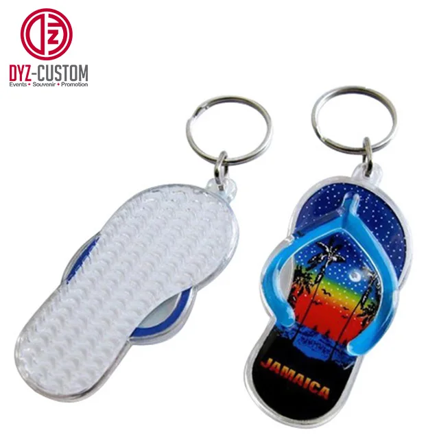 Custom Surfboard Shape Acrylic Keyring - Perfect Gift