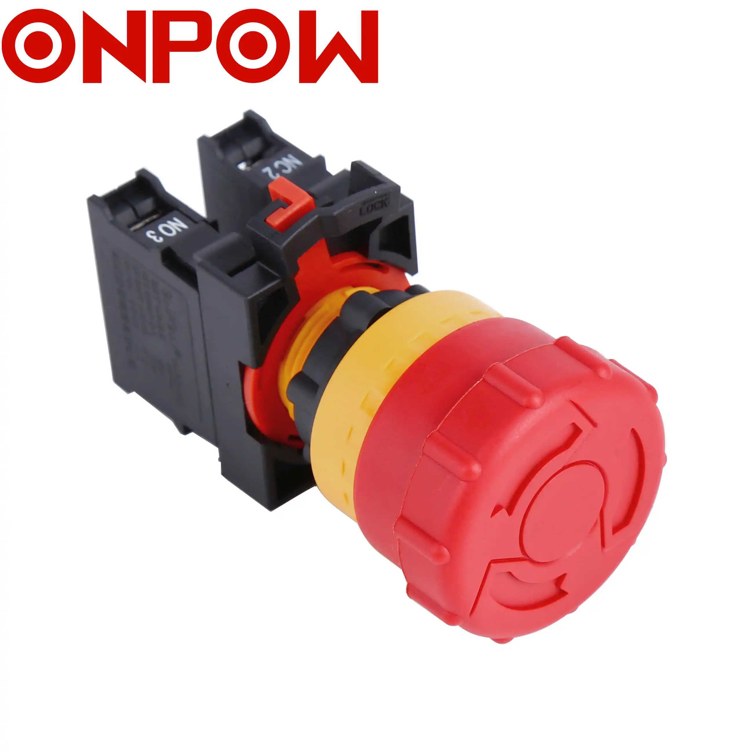 Onpow 22mm Emergency Stop Switch Waterproof Onpow26-11tsa - Buy E Stop ...