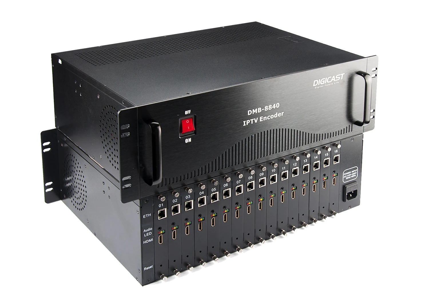 IPTV Broadcasting Encoder - 16 Channels H.264 HD Encoder